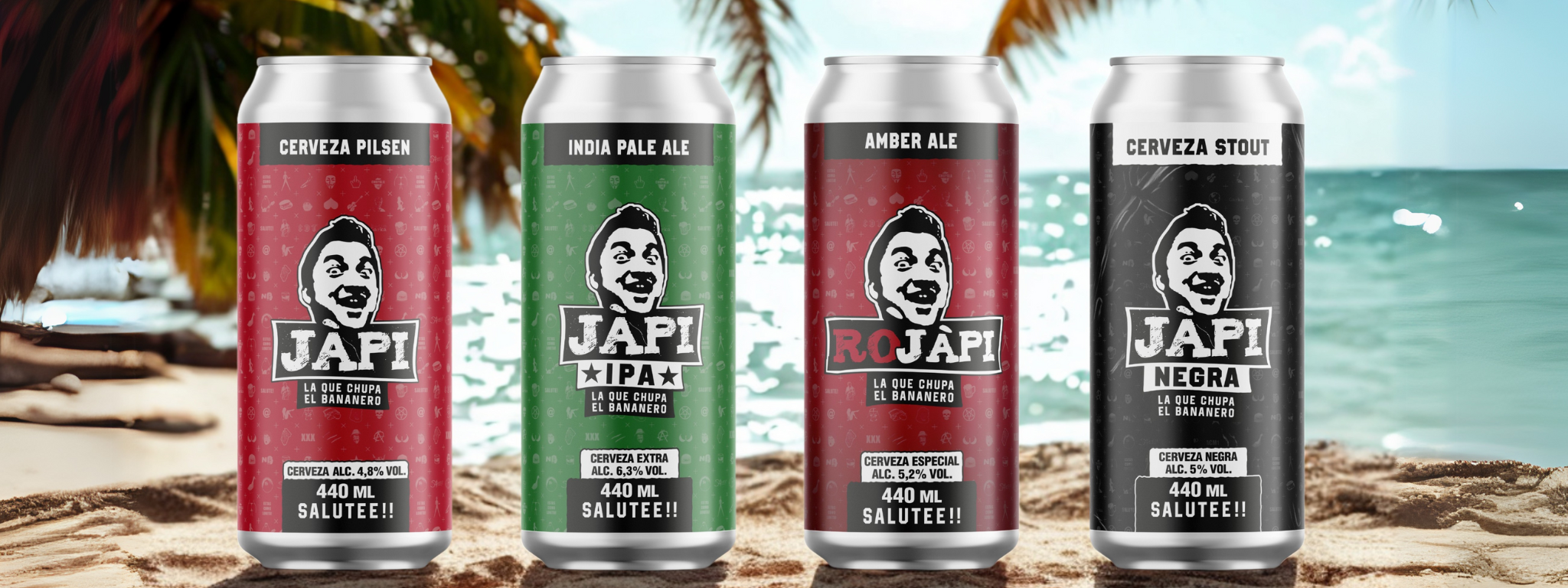 JÁPI BEER – Cerveza artesanal de El Bananero en España – Japi Beer España